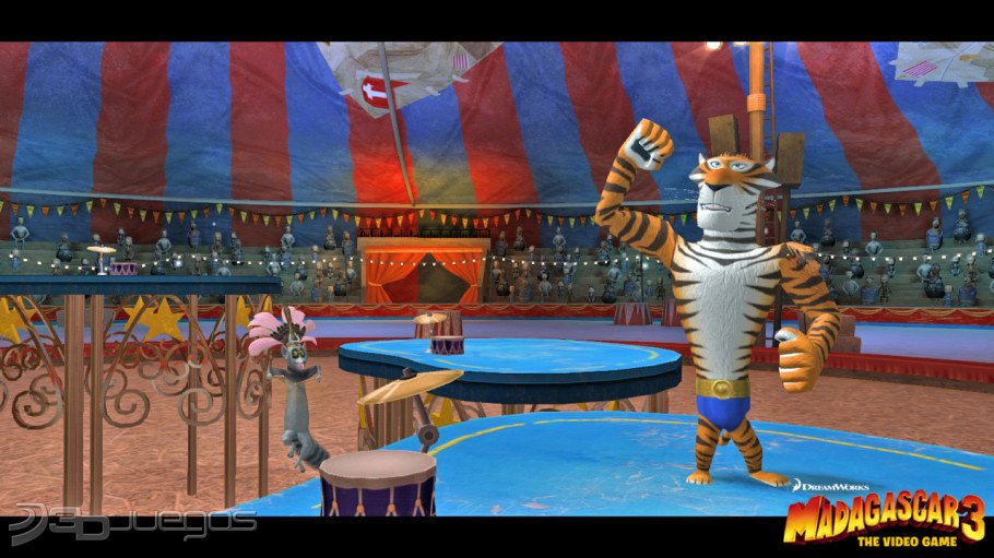 Madagascar 3 para Xbox 360 - 3DJuegos